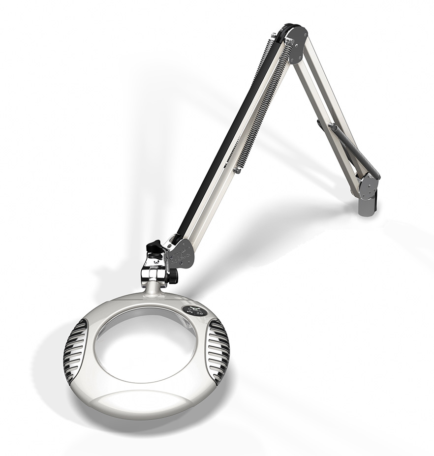 accessotronik.com: 6" Round Green-Lite LED Magnifier - 4 Diop (2X ...