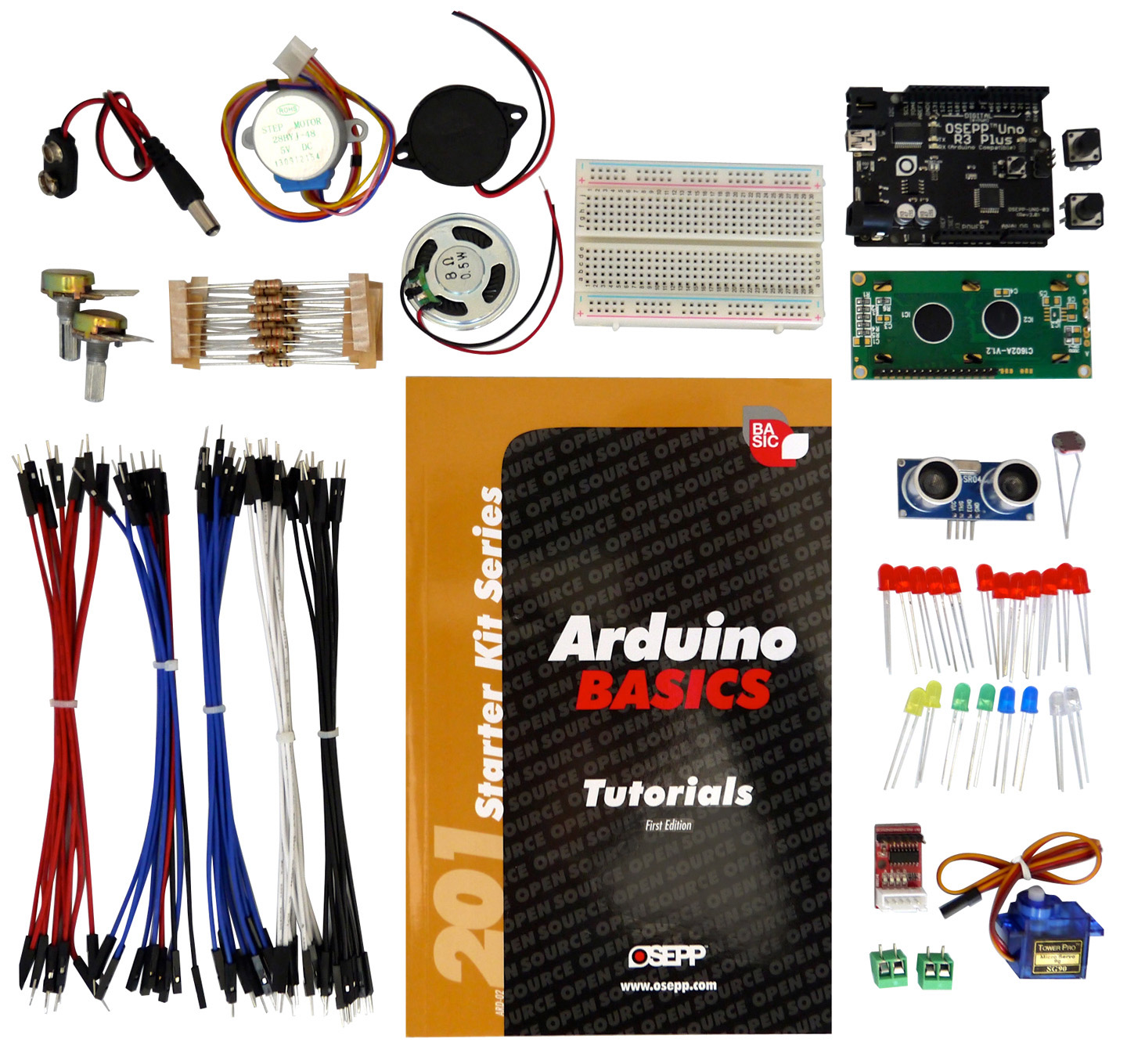 accessotronik.com: ARD-02 - OSEPP 201 Arduino Basic Starter Kit