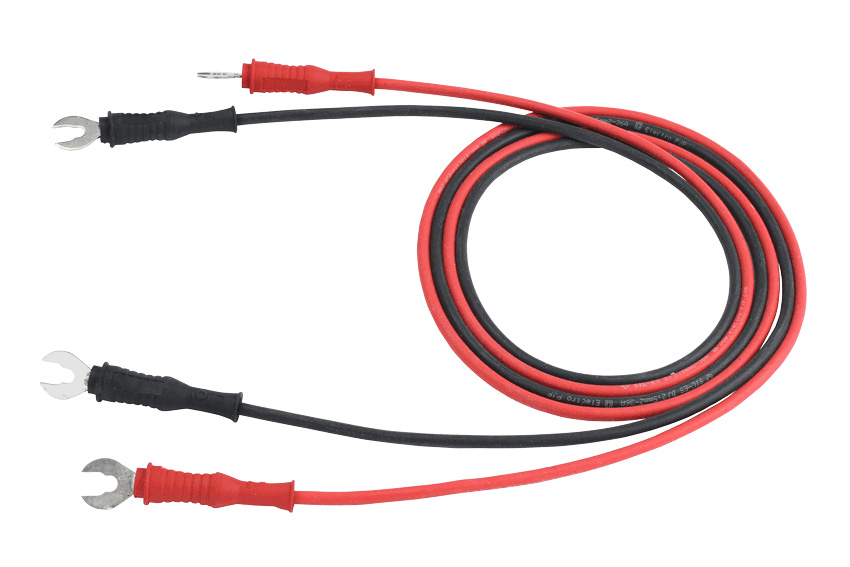 accessotronik.com: 100cm Premium Spade Connector Test Lead Set