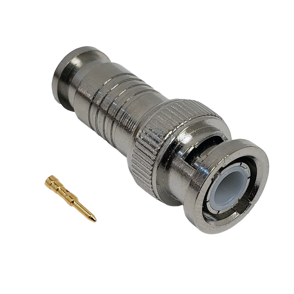 accessotronik.com: BNC Male Compression Connector for RG59 Plenum -Pack ...