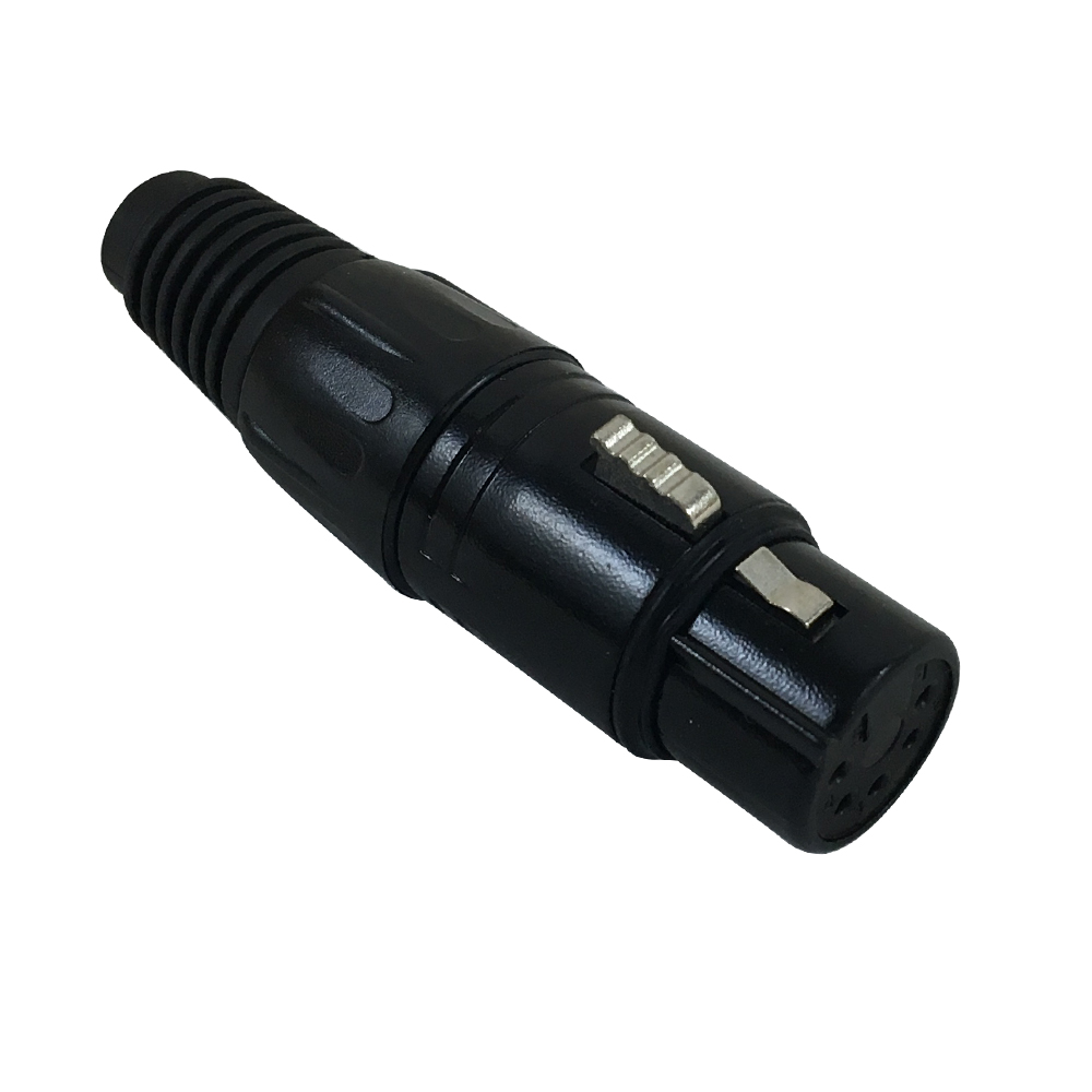 accessotronik.com: DMX 5-Pin Female Connector -Black