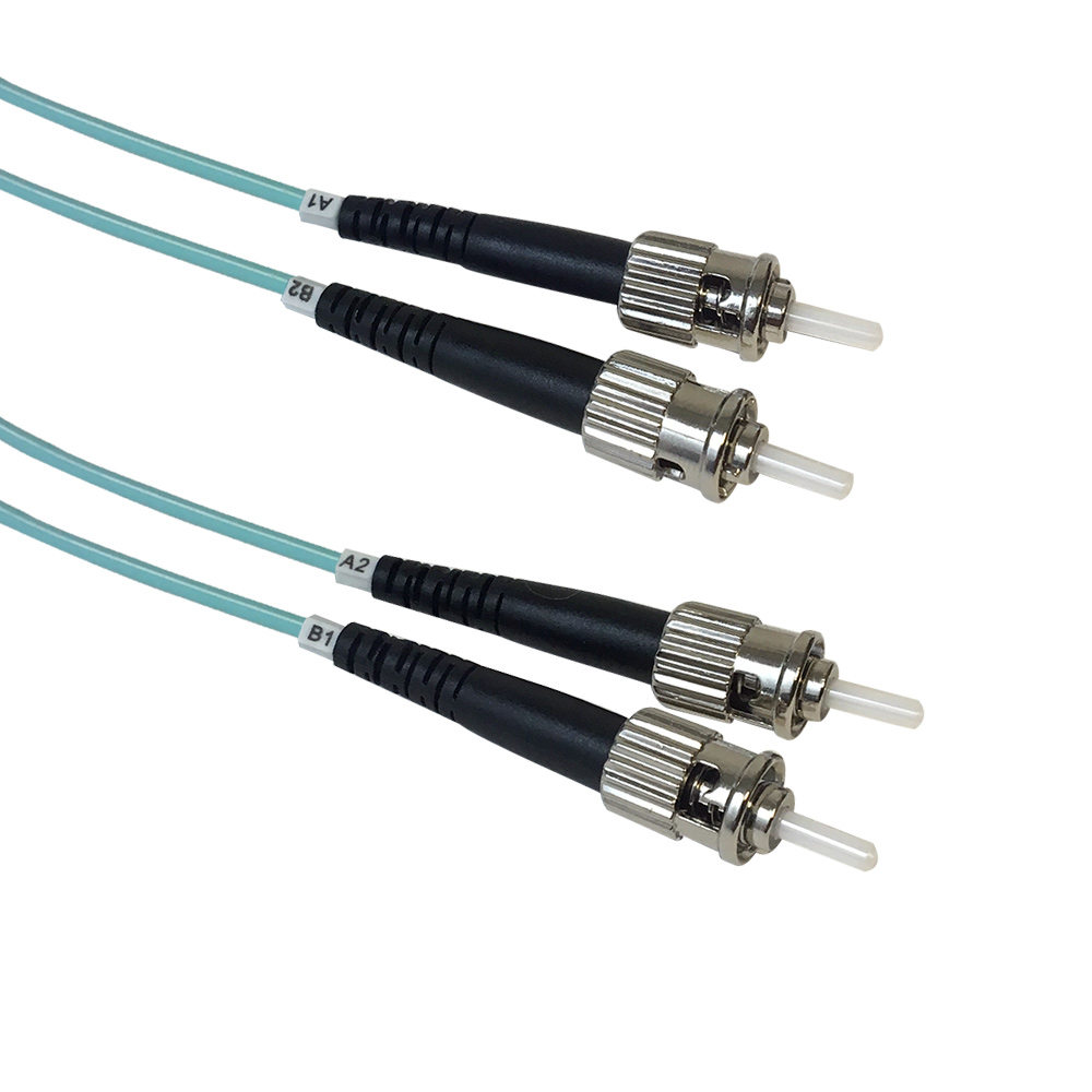 accessotronik.com: OM3 Multimode Duplex ST/ST 50 Micron - Fiber Optic ...