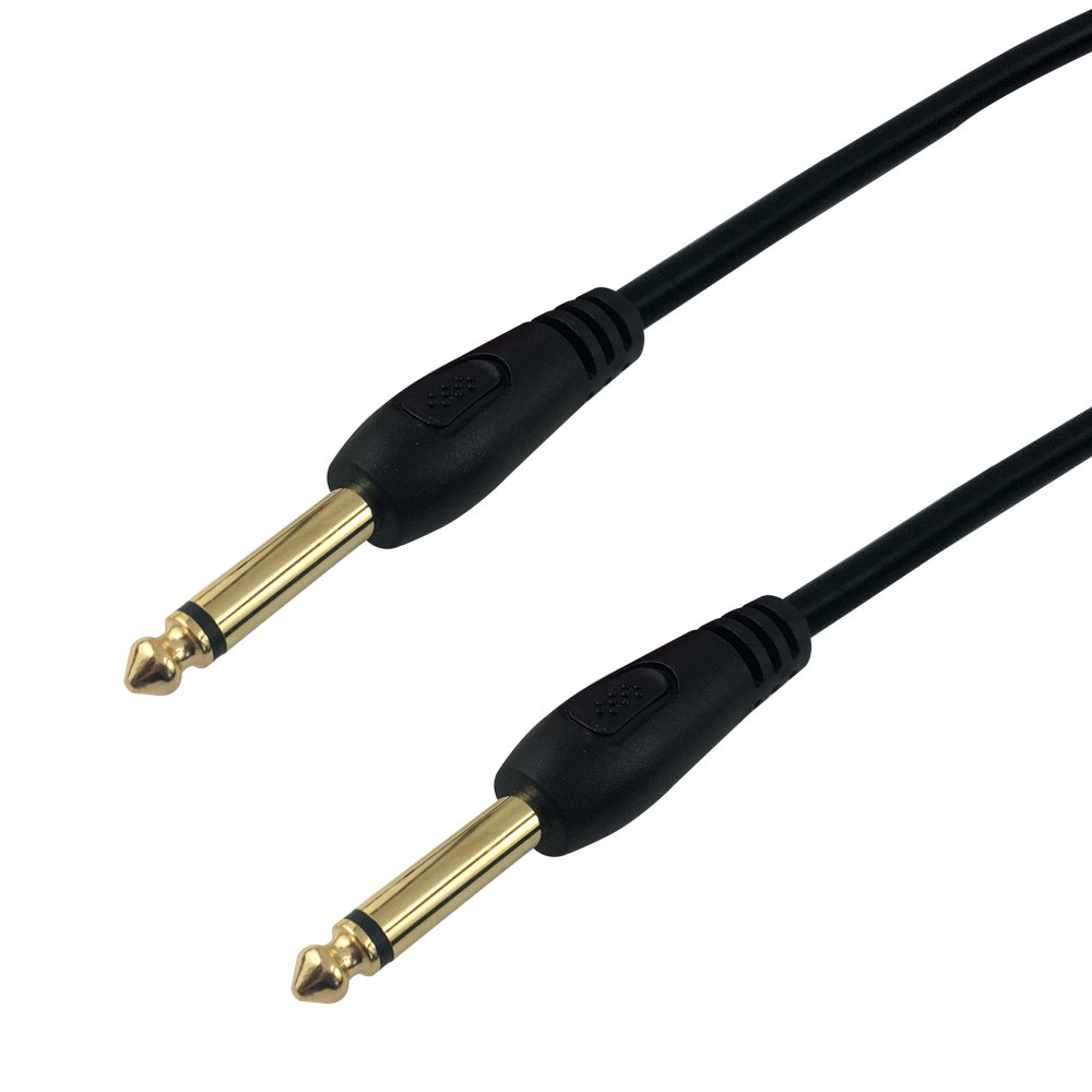 accessotronik.com: TS Male to TS Male Unbalanced Interconnect Cable - 25 ft
