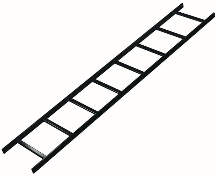CLB-6-12 CABLE LADDER, 6'X12",BLK, 12 PC Middle Atlantic