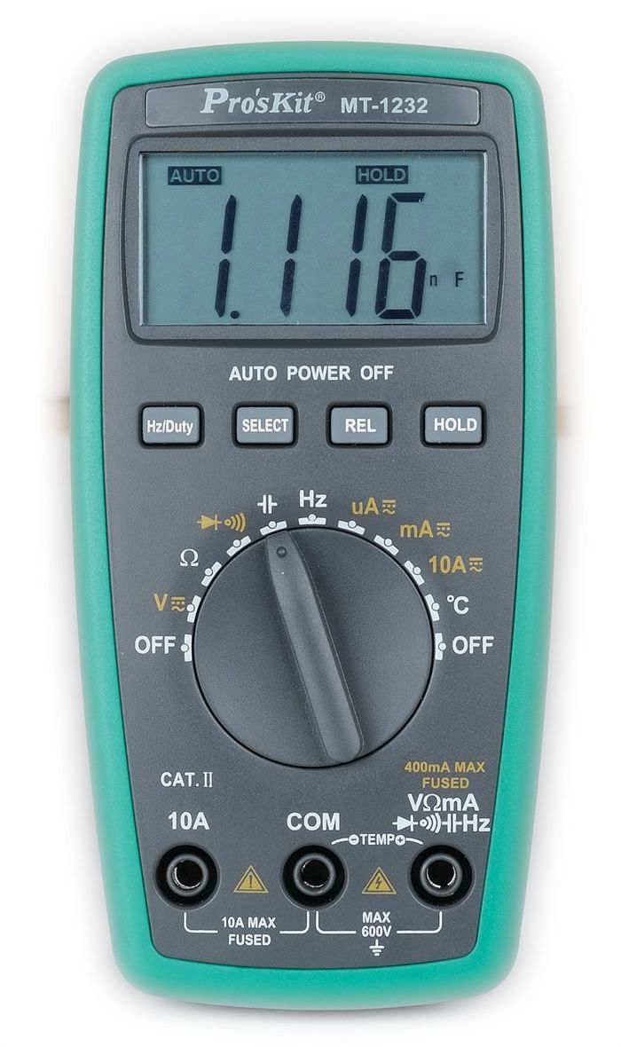 MT-1232 Multimeter, Digital Eclipse Tools